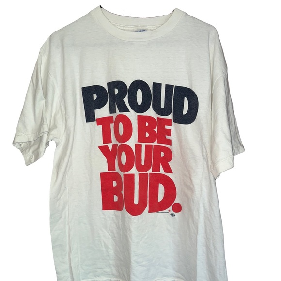 Sugar Creek | Shirts | Vintage Proud To Be Your Bud Budweiser Shirt Bud ...